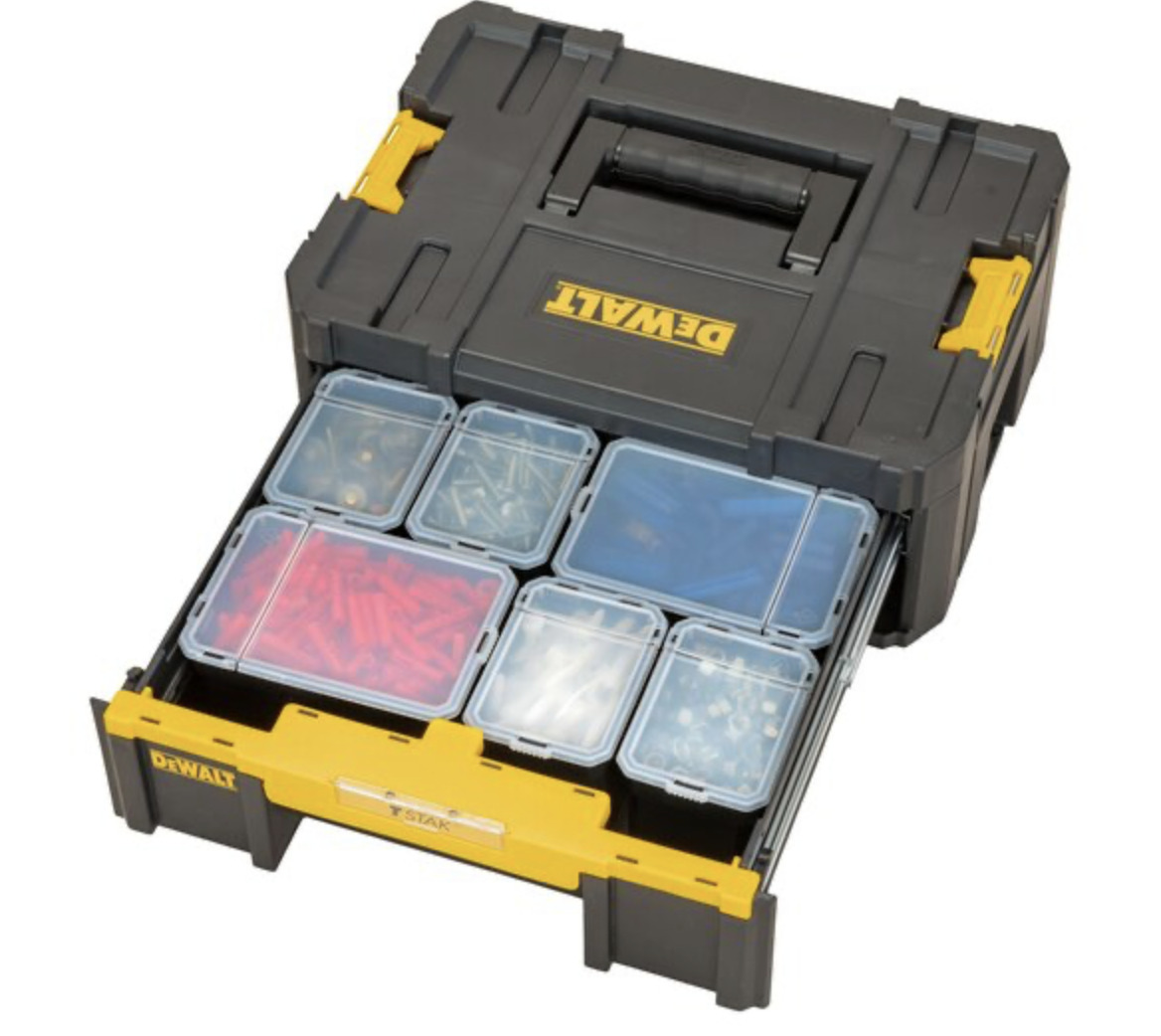 【レビュー】取り回し特化の工具箱「DEWALTのTSTAK」の収納システムを解説。 | MONO&MAKE